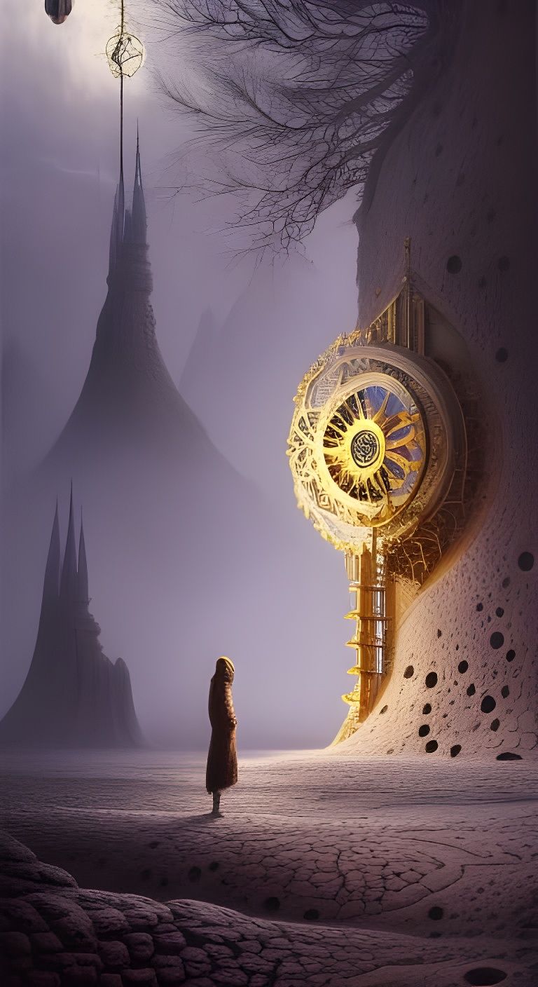 Time is flowing - AI Generated Artwork - NightCafe Creator