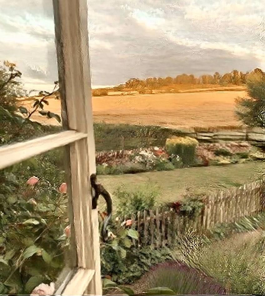 A view from the window - AI Generated Artwork - NightCafe Creator
