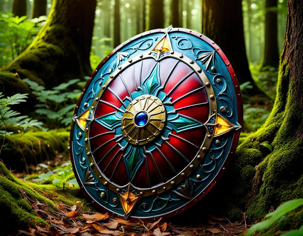 Beautiful hero shield - AI Generated Artwork - NightCafe Creator