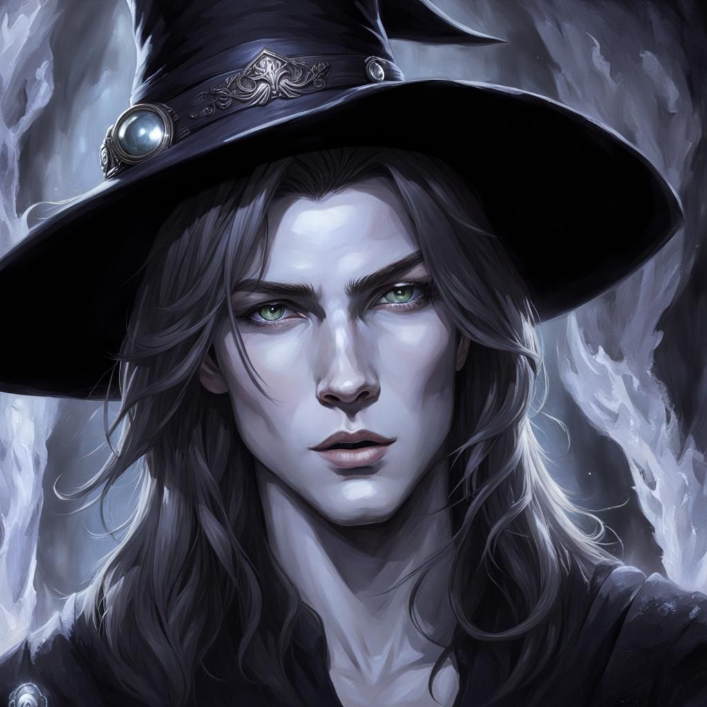 A Male Witch - AI Generated Artwork - NightCafe Creator