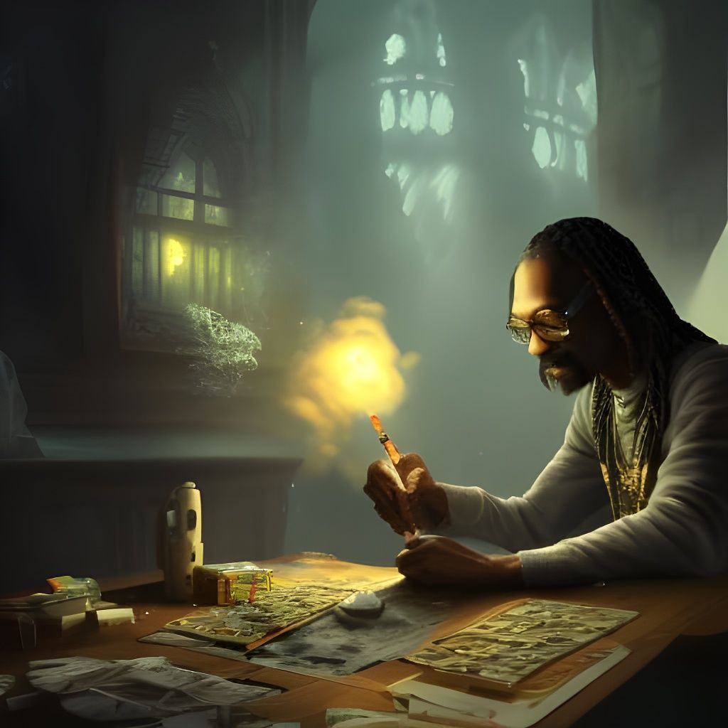 Snoop Dog the Wizard - AI Generated Artwork - NightCafe Creator