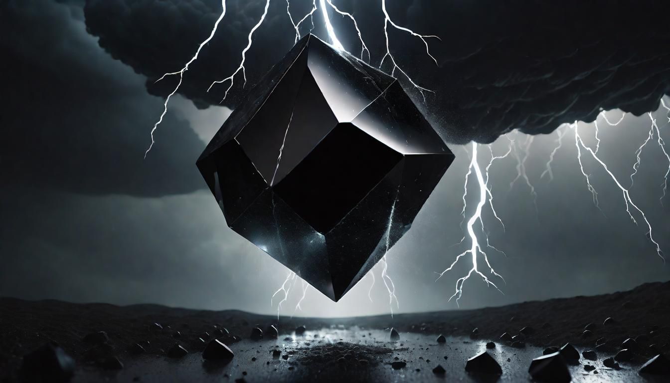 Dark Storm - Black Crystal Levitation in Dark Storm