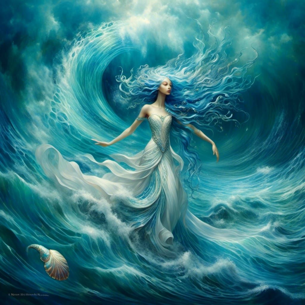 The Sea Queen - AI Generated Artwork - NightCafe Creator