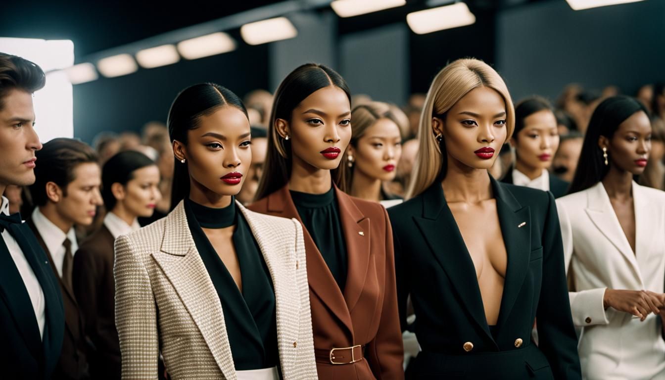 On the Catwalk Documentary (pt 3) - AI Generated Artwork - NightCafe ...