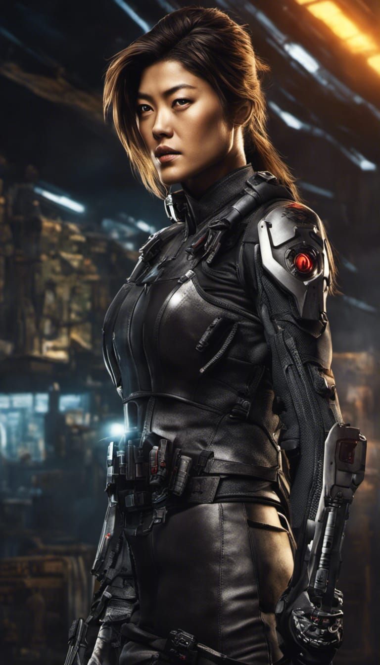 Commando Grace - AI Generated Artwork - NightCafe Creator