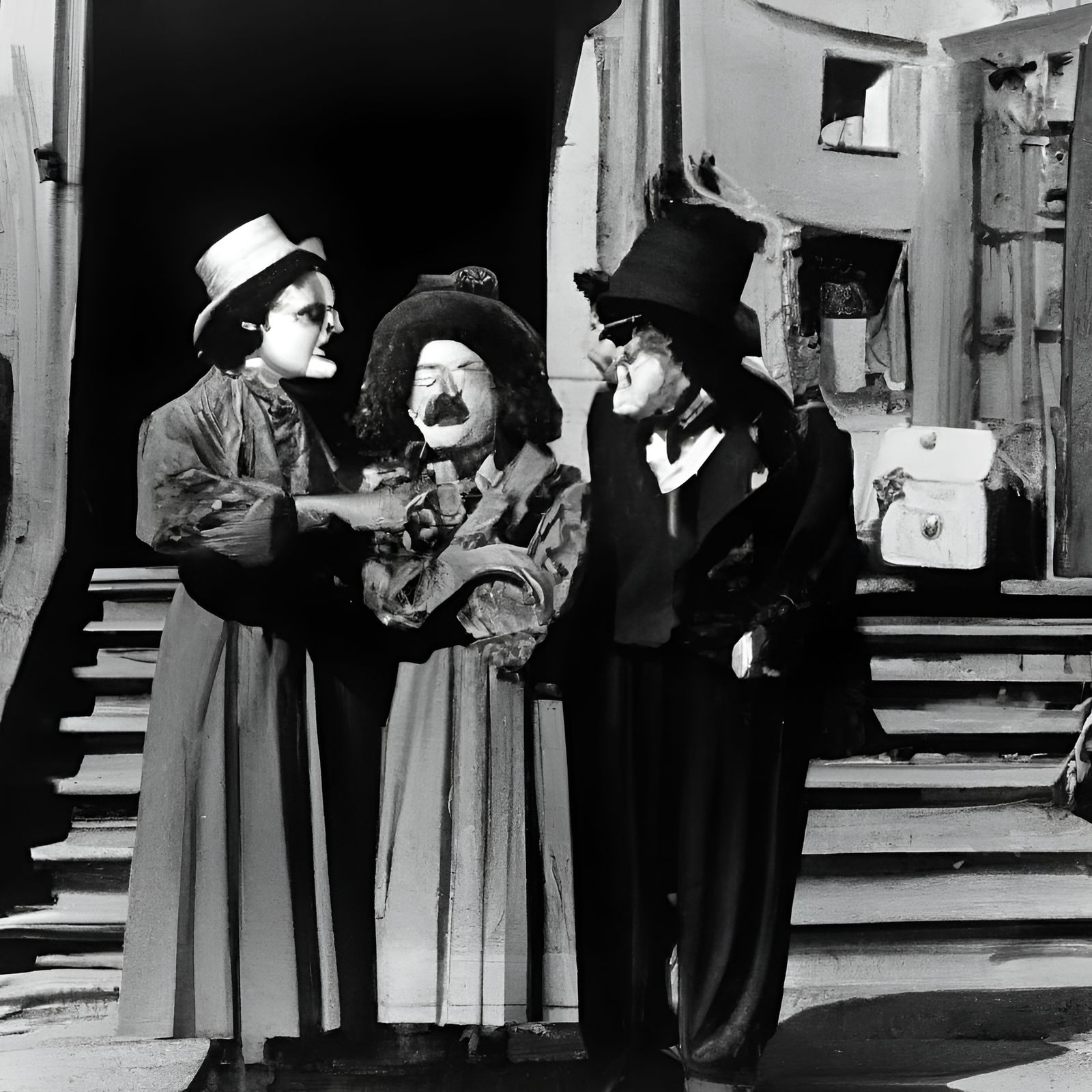 motion picture still from "the day the clown cried" by federico fellini ...