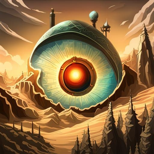The Eye of Doom - AI Generated Artwork - NightCafe Creator