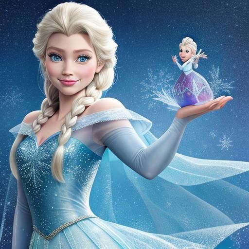 Elsa - AI Generated Artwork - NightCafe Creator