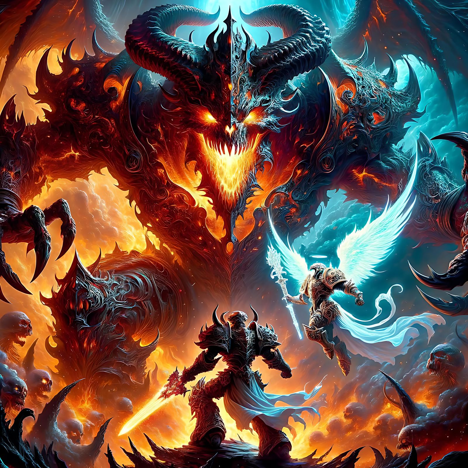 Vigilance in The Face of Evil - AI Generated Artwork - NightCafe Creator