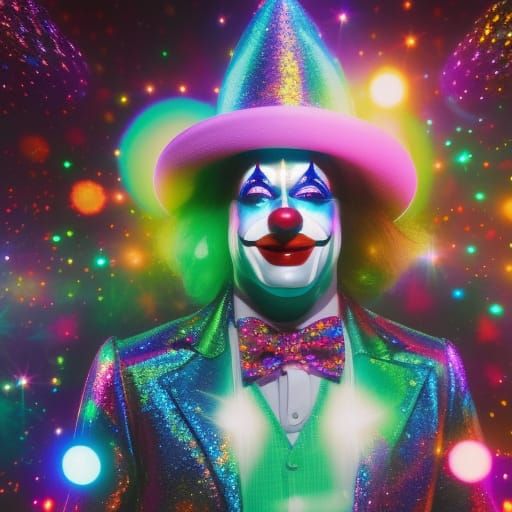 cosmic clown - AI Generated Artwork - NightCafe Creator