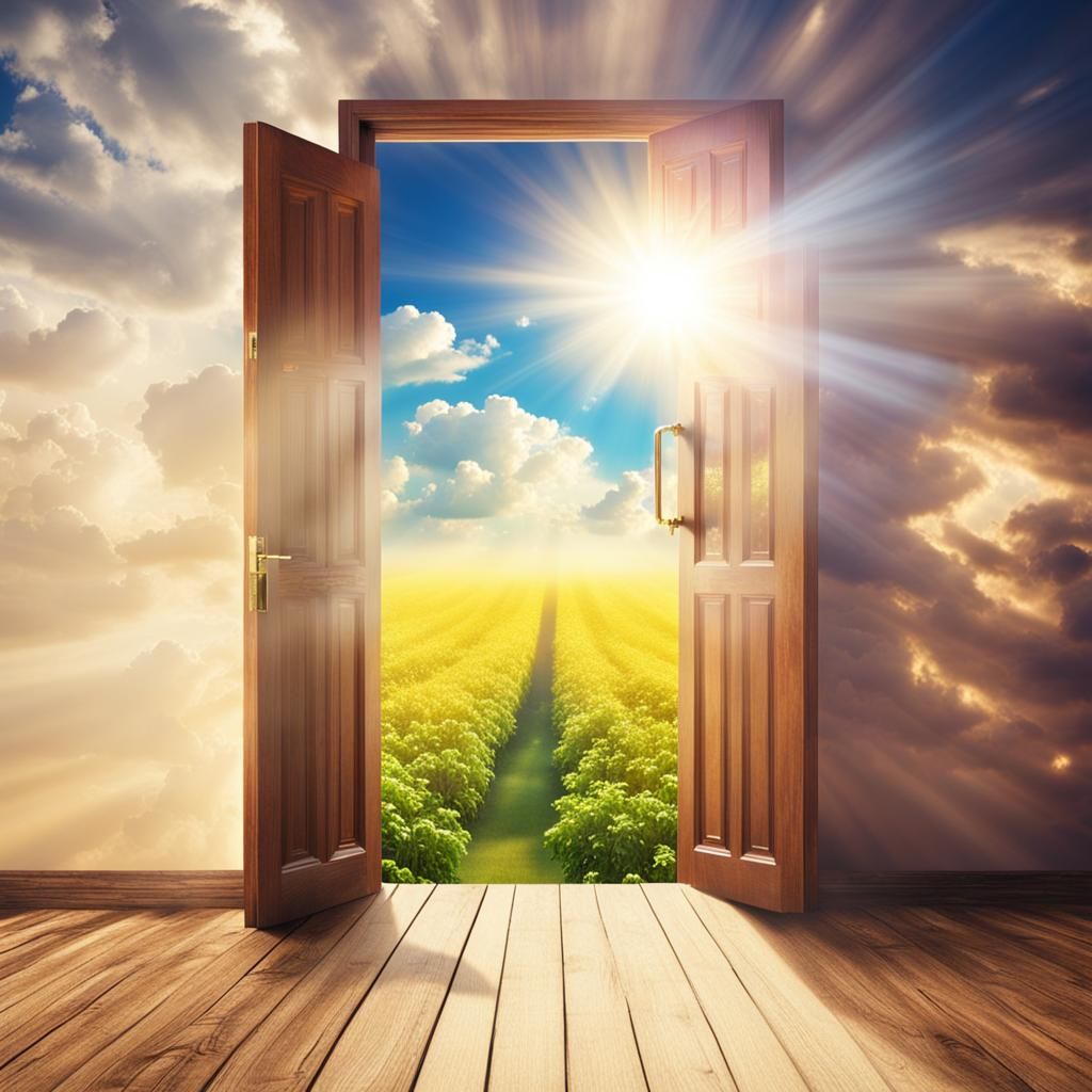 Door Of Opportunity - AI Generated Artwork - NightCafe Creator