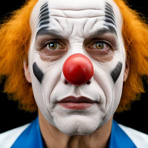 Portrait of a Clown : r/nightcafe