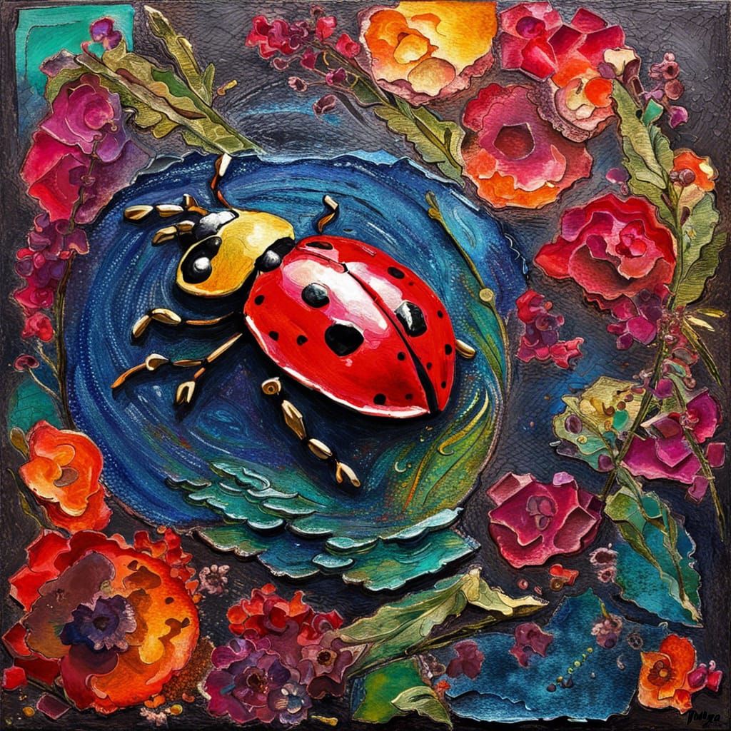 Ladybug - AI Generated Artwork - NightCafe Creator