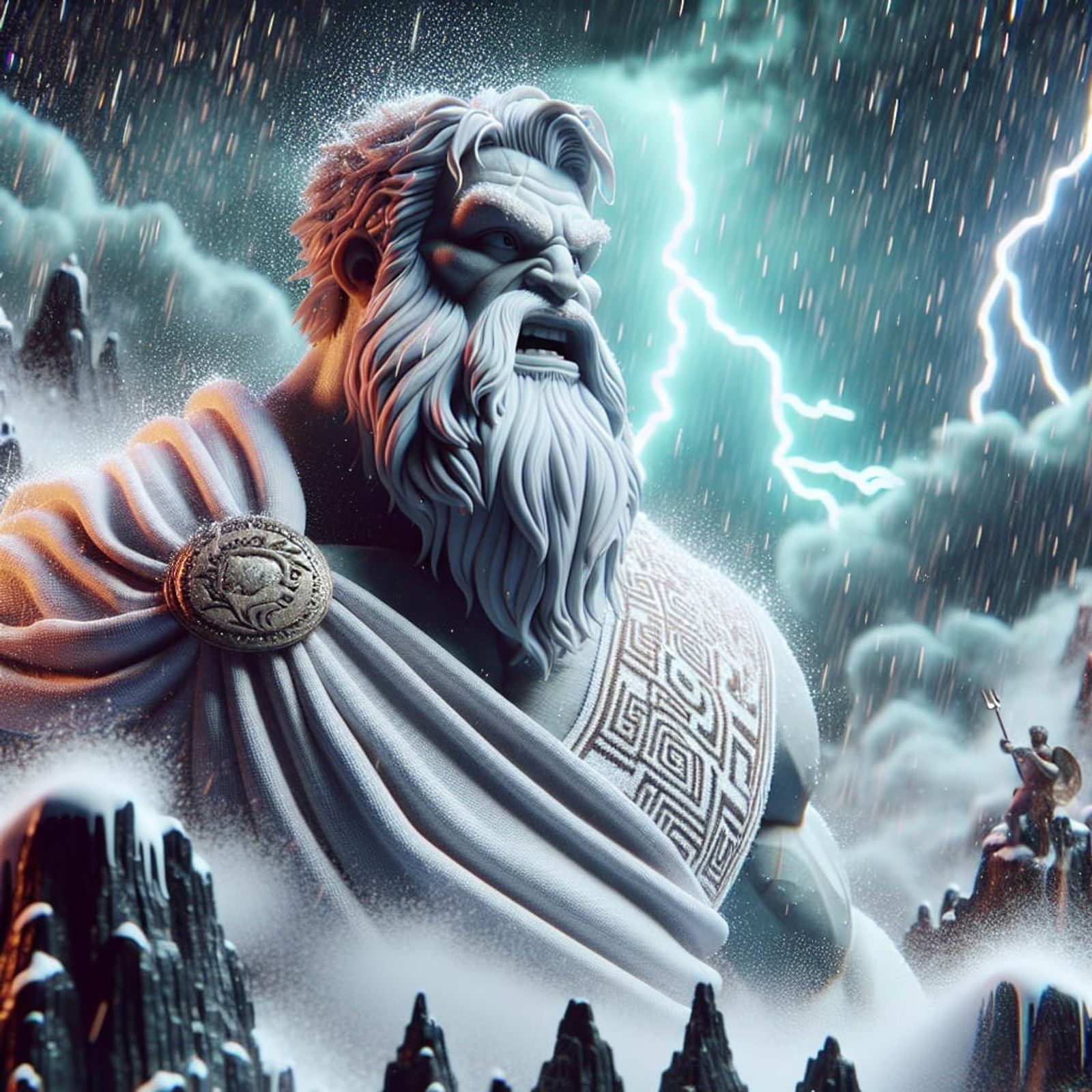 The Wrath of Zeus. - AI Generated Artwork - NightCafe Creator
