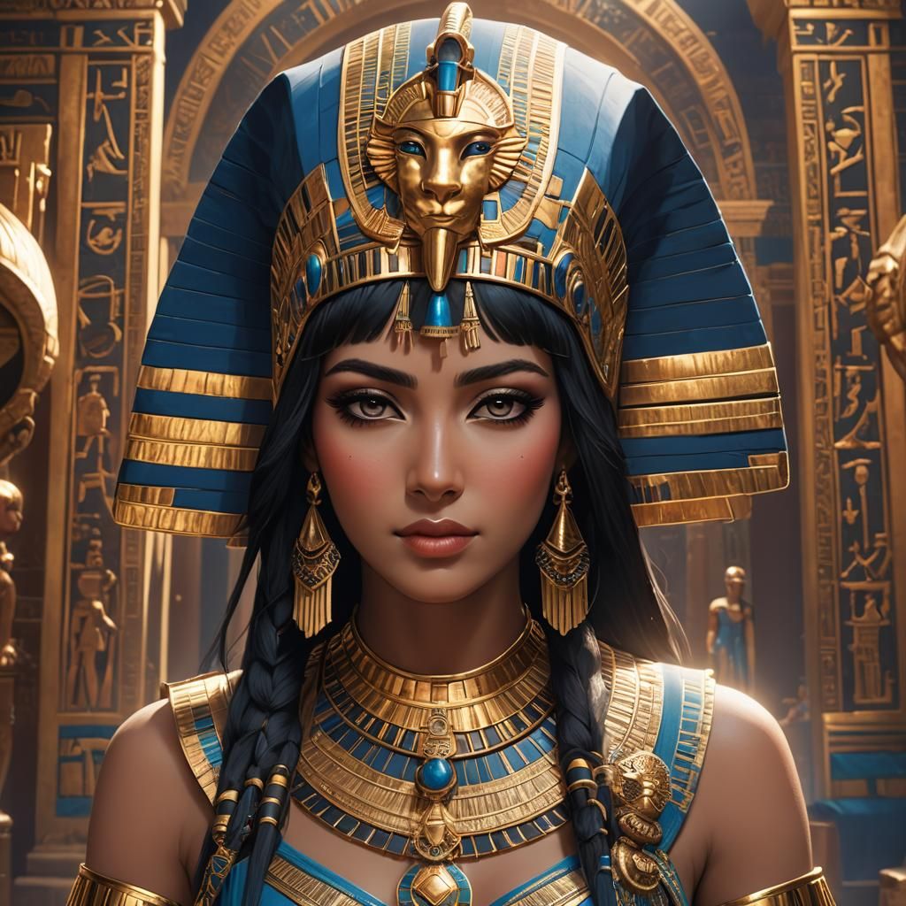 Cleopatra - AI Generated Artwork - NightCafe Creator