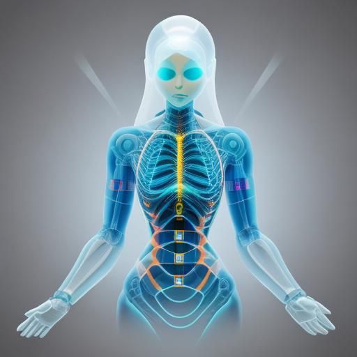 A human figure structured like DNA - AI Generated Artwork - NightCafe ...