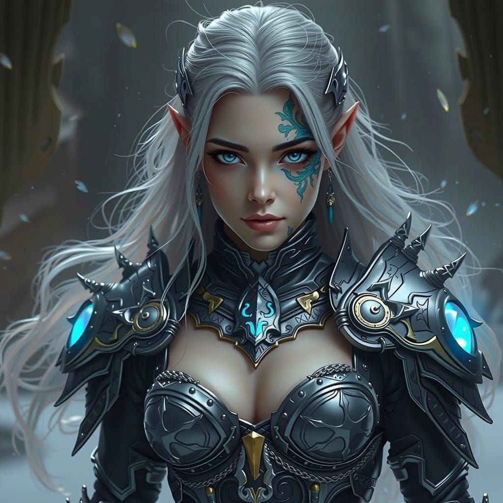 Inyanti- Elven warrior - triplet of Ashke and Elura