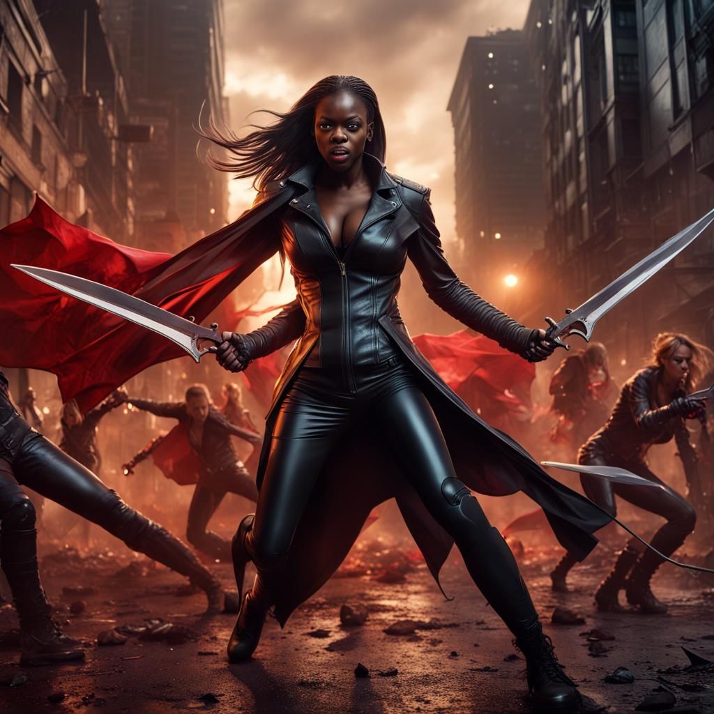 Blade, Vampire Slayer - AI Generated Artwork - NightCafe Creator