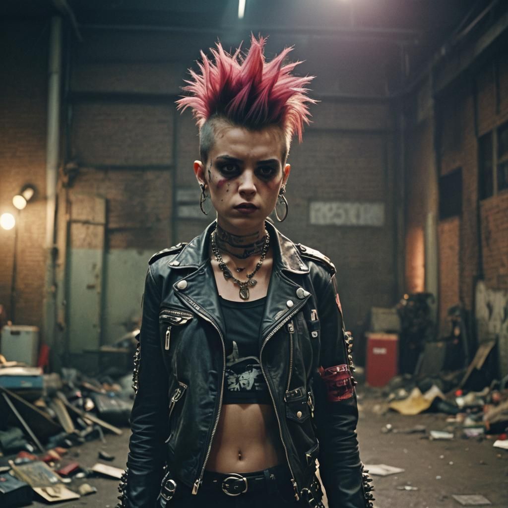 Punk rock *2 - AI Generated Artwork - NightCafe Creator