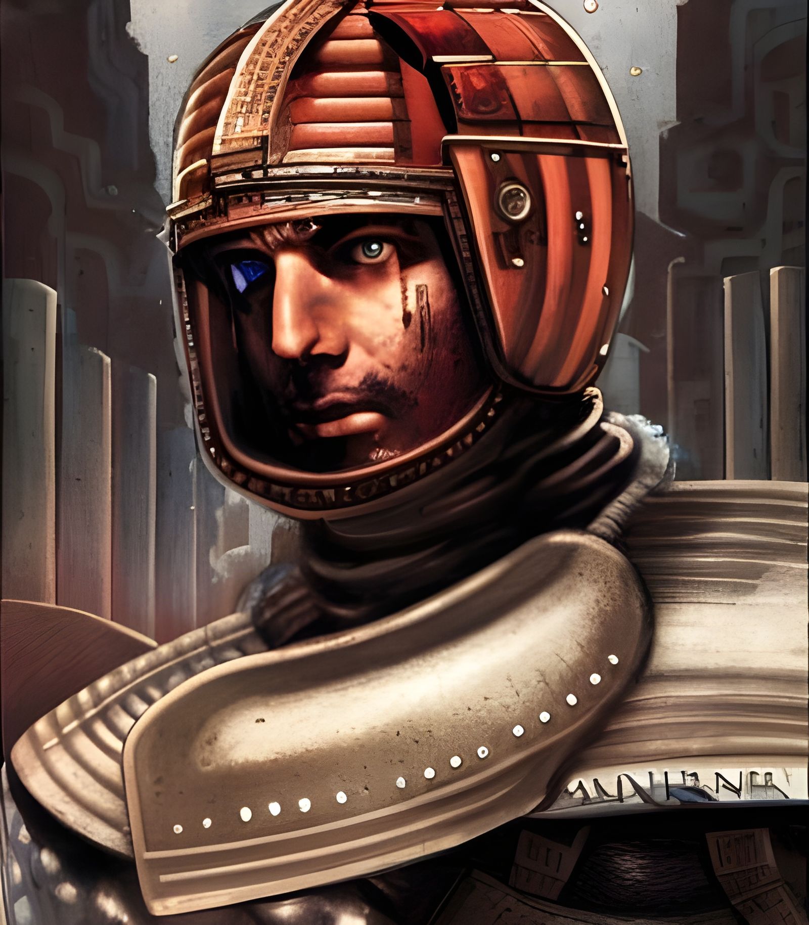 Future Gladiator - AI Generated Artwork - NightCafe Creator