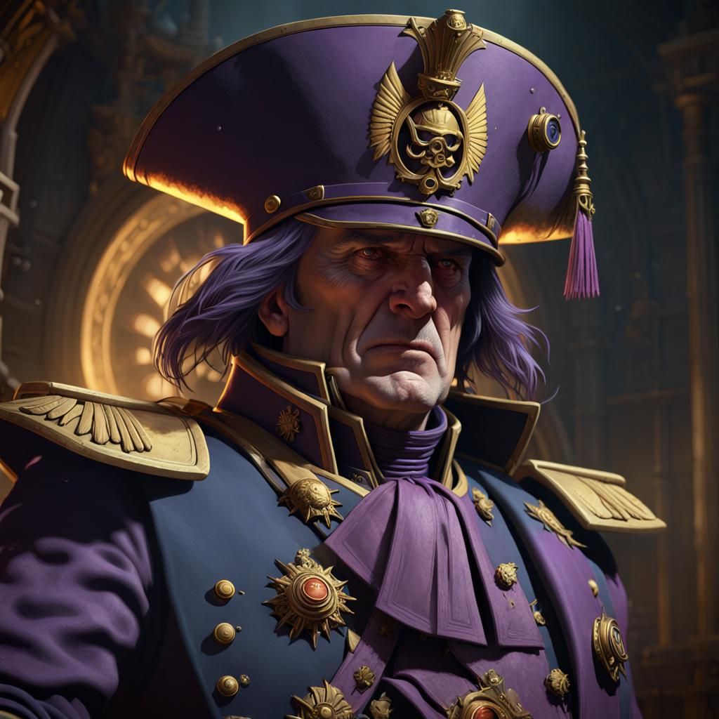 Warhammer 40k Admiral - AI Generated Artwork - NightCafe Creator