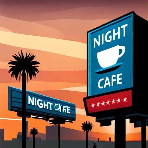 Night Cafe Billboard 3 - AI Generated Artwork - NightCafe Creator