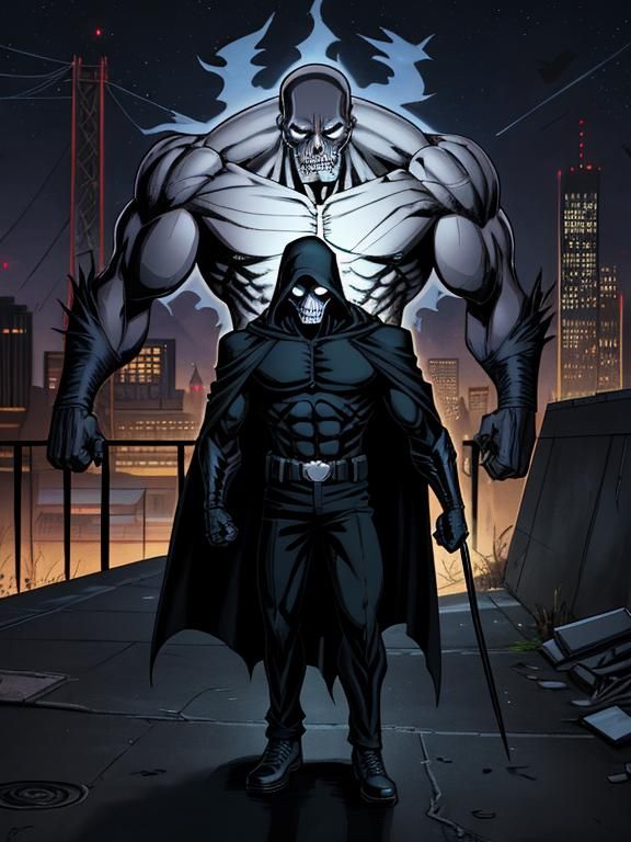 If the Grim Reaper was a modern-day superhero. - AI Generated Artwork ...