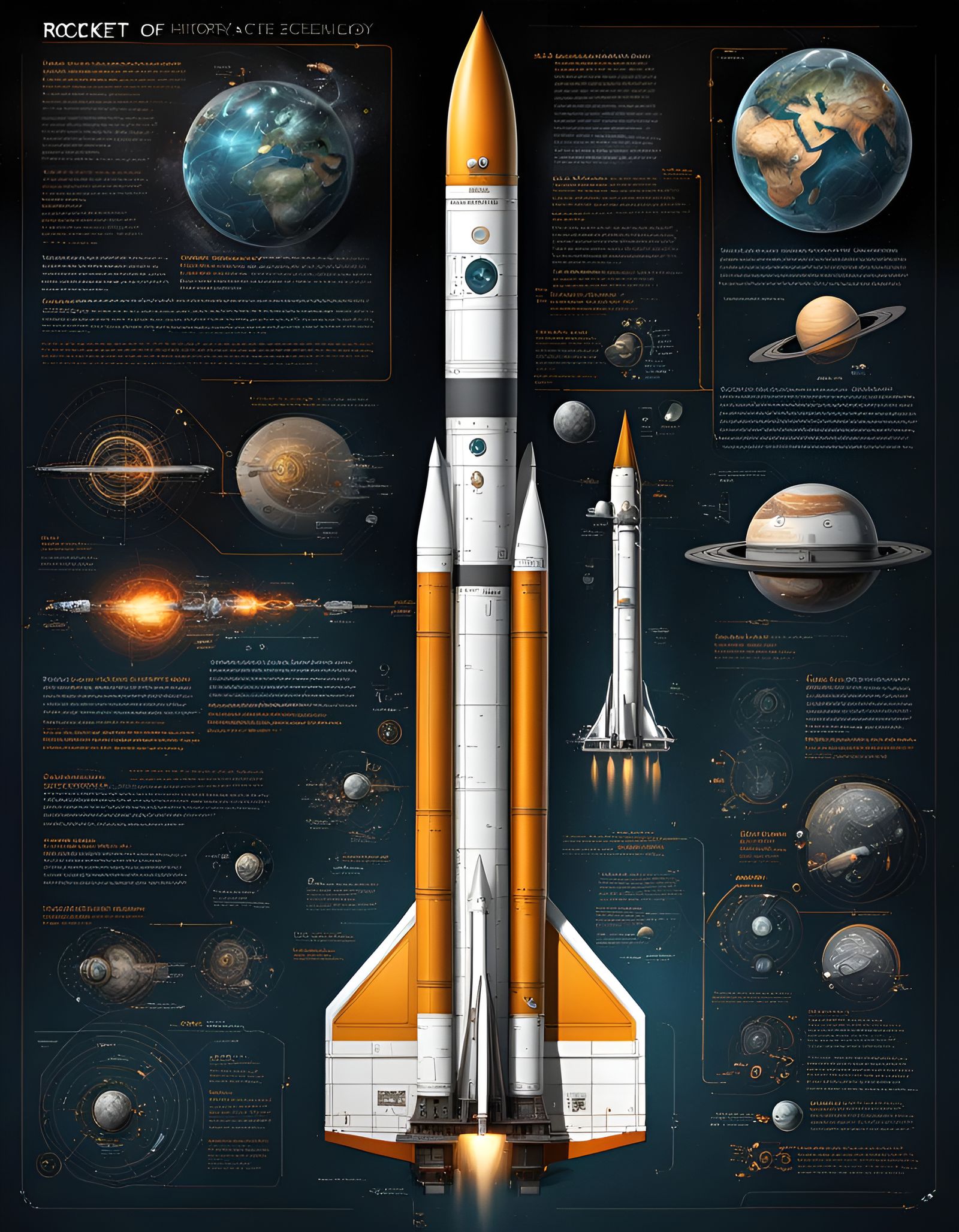 Rocket science is no Rocket science - 01 … - AI Generated Artwork ...