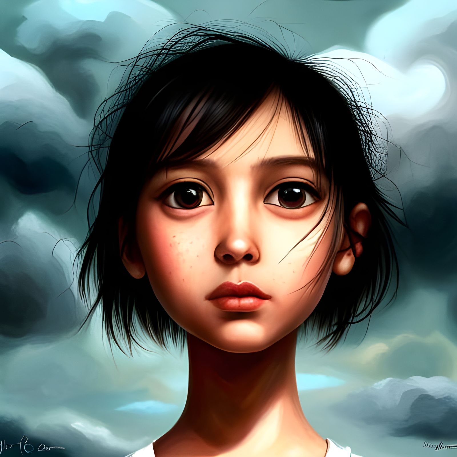 Remember Your Children Go Thru Storms Too - AI Generated Artwork ...