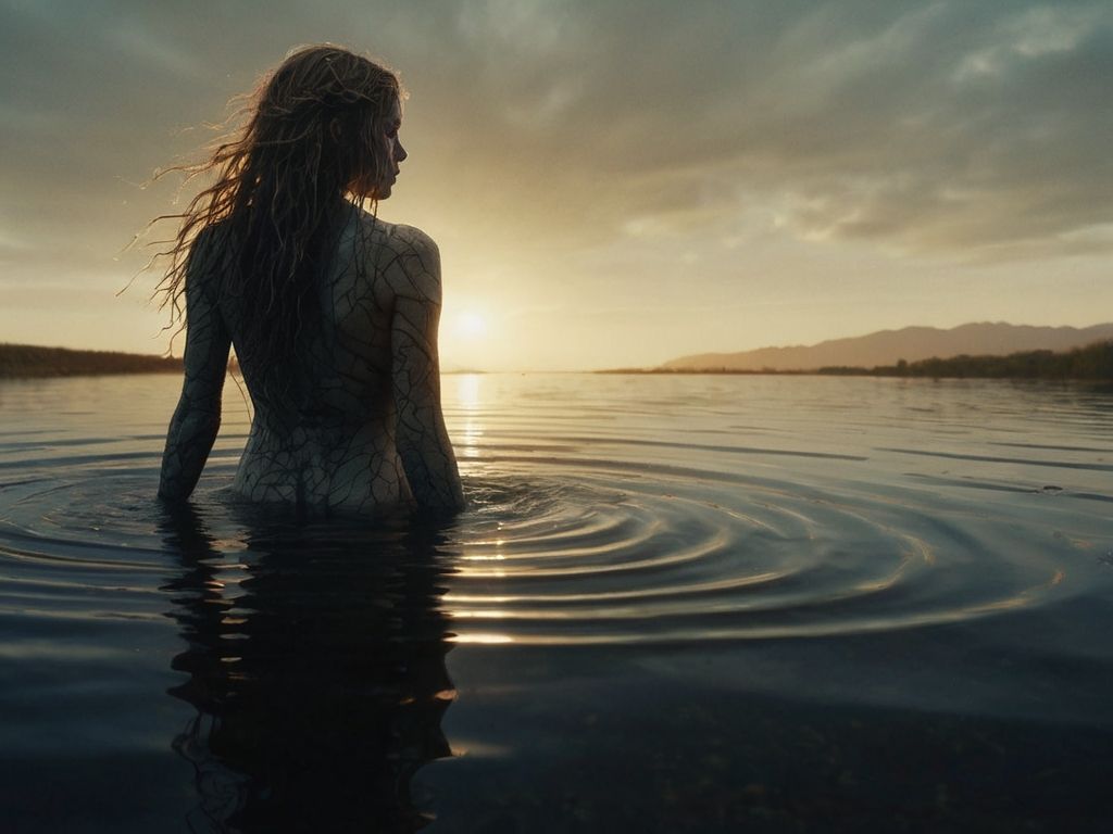 in the water - AI Generated Artwork - NightCafe Creator