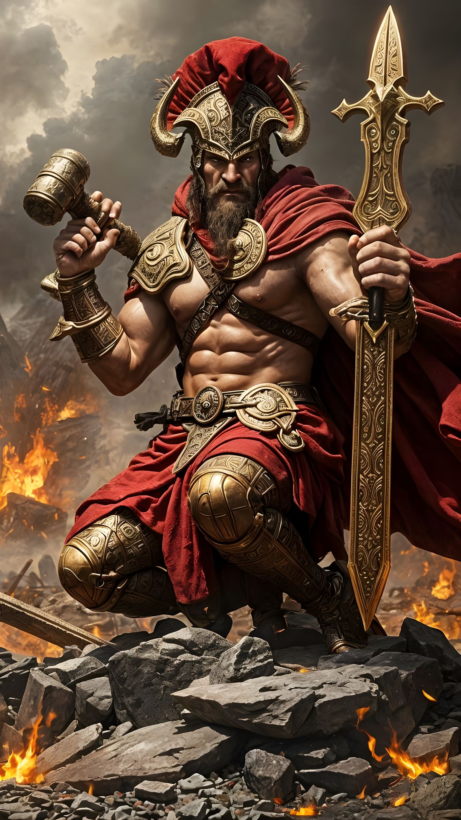 Mars, God of Wars - Warrior God of Ancient Rome
