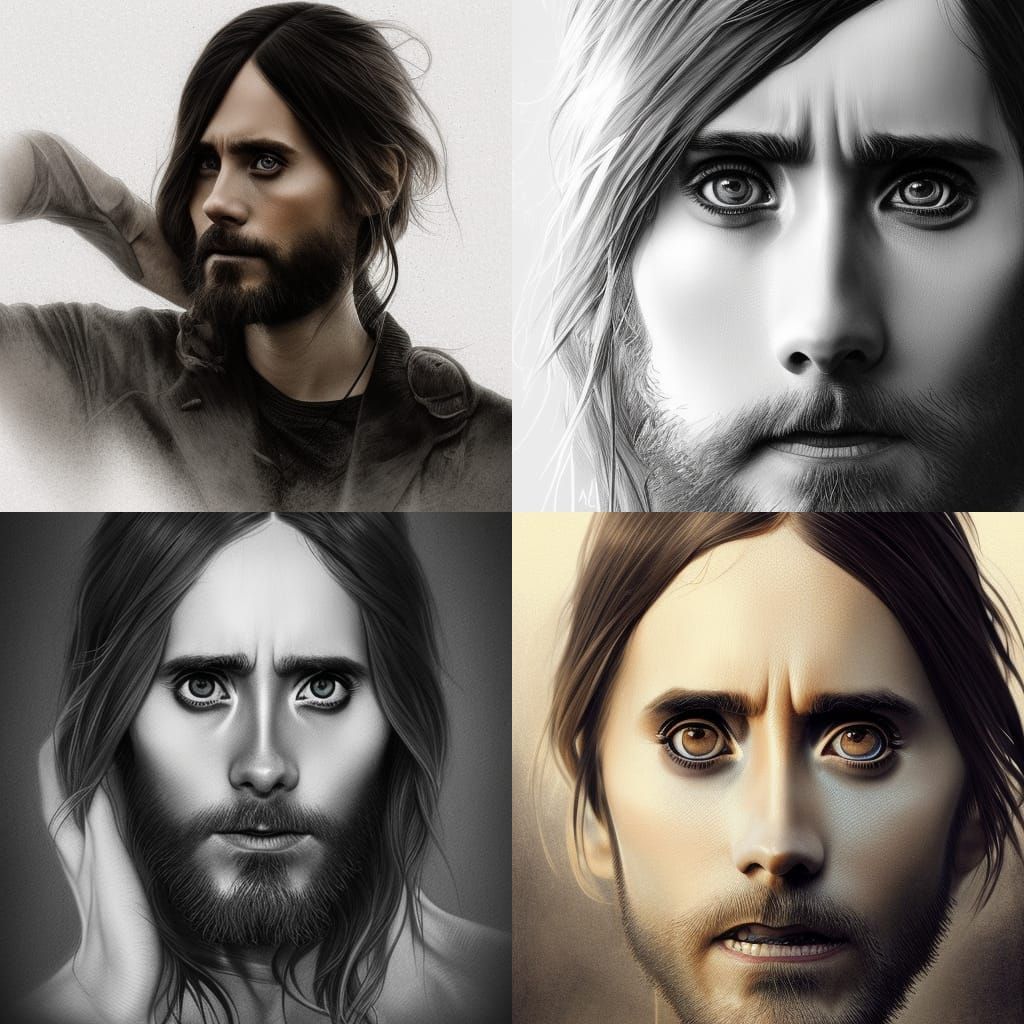 Jared Leto - AI Generated Artwork - NightCafe Creator
