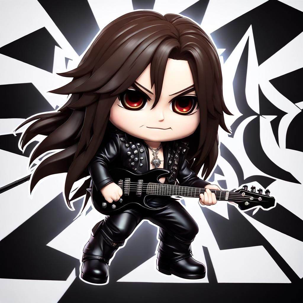 Metal Chibi - AI Generated Artwork - NightCafe Creator