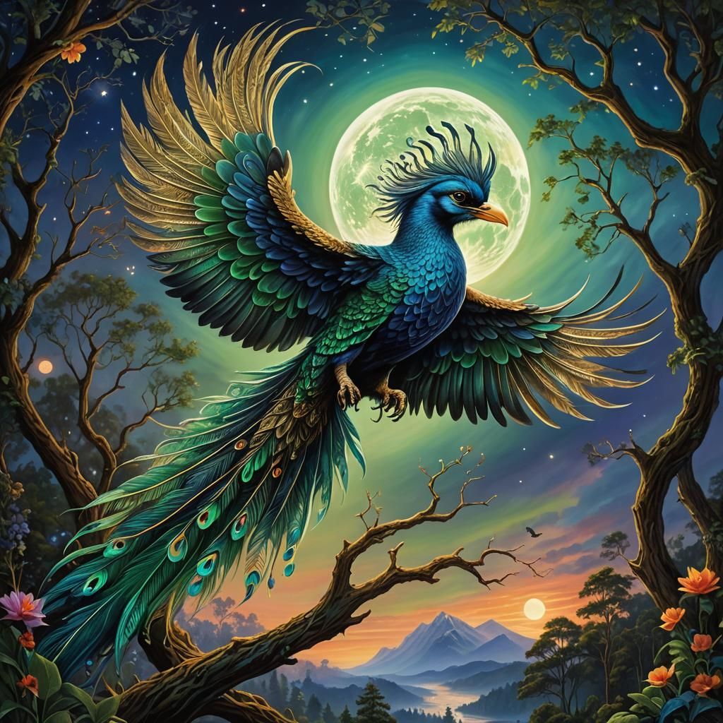 Fae Bird - A Bad Animation? 🤭😉 - AI Generated Artwork - NightCafe Creator