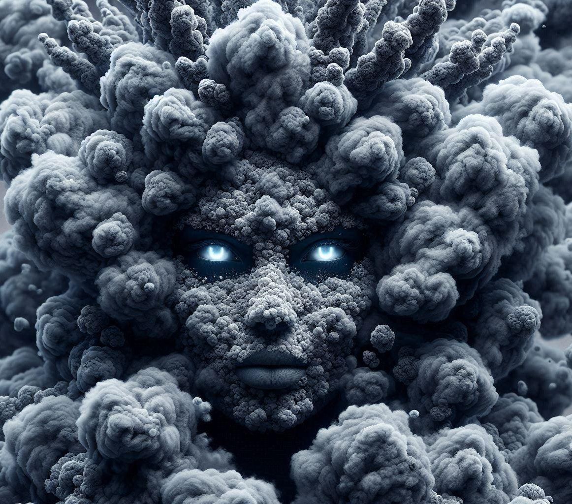 Smoke Queen - AI Generated Artwork - NightCafe Creator