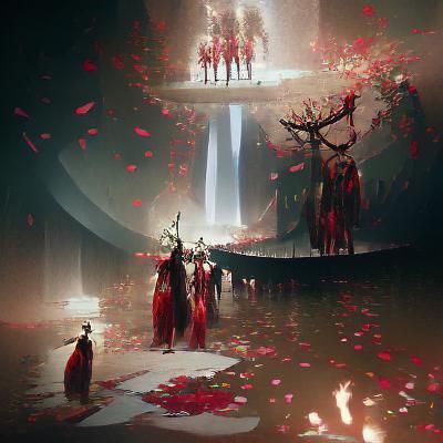 The last ritual - AI Generated Artwork - NightCafe Creator