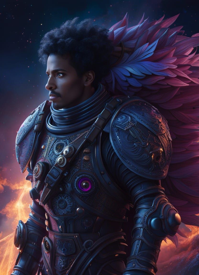 Fantasy - Main in armor - AI Generated Artwork - NightCafe Creator