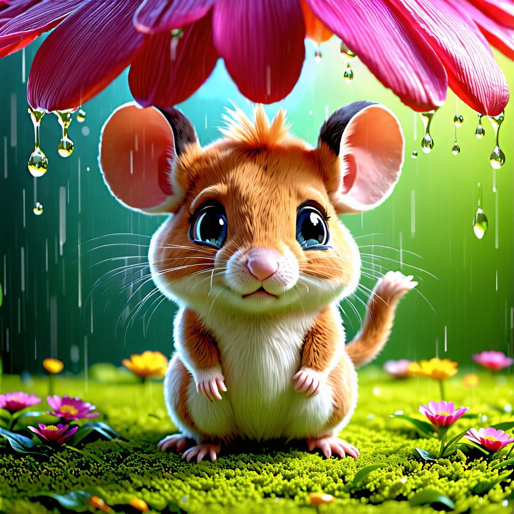 Sad mouse - AI Generated Artwork - NightCafe Creator