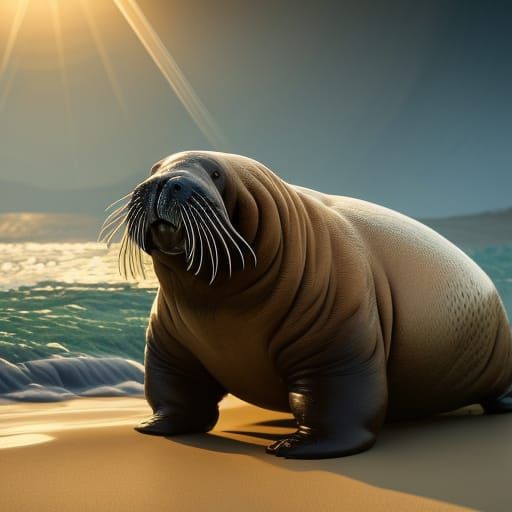 walrus - AI Generated Artwork - NightCafe Creator
