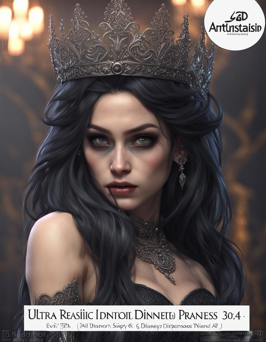 Evil Princess - AI Generated Artwork - NightCafe Creator