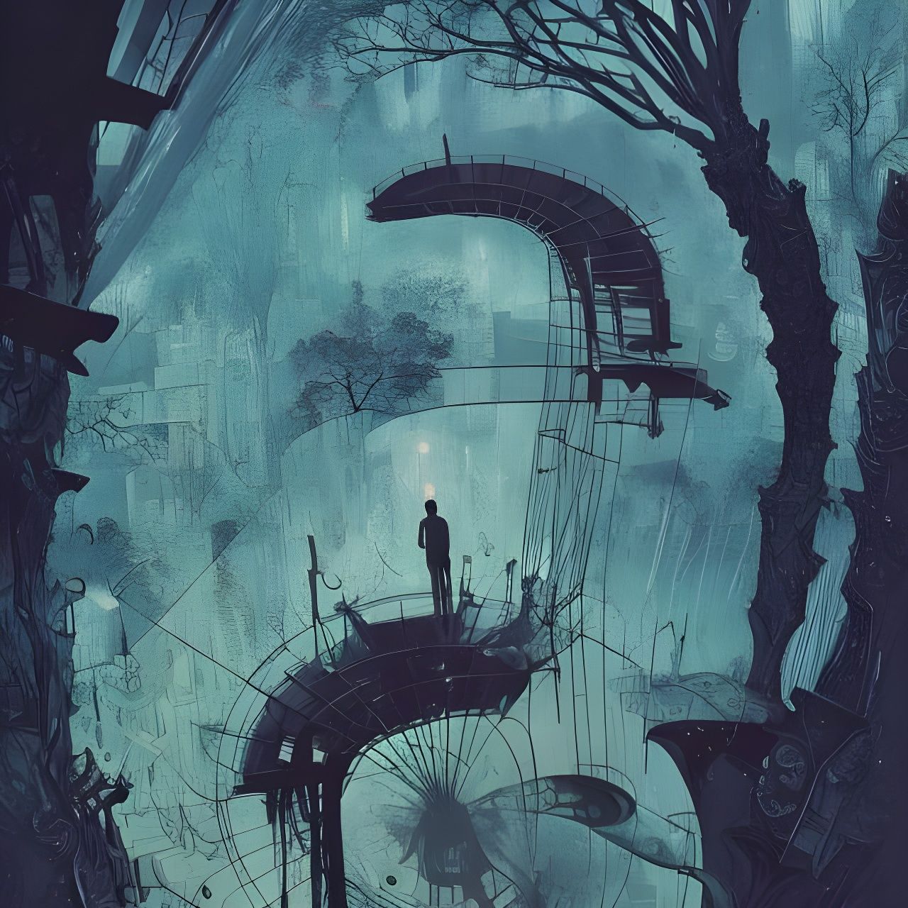 Your spiralling nightmares - AI Generated Artwork - NightCafe Creator