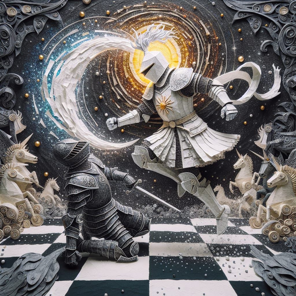 Anthropomorphic Chess - AI Generated Artwork - NightCafe Creator