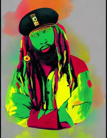 Rasta don't work for no CIA - AI Generated Artwork - NightCafe Creator
