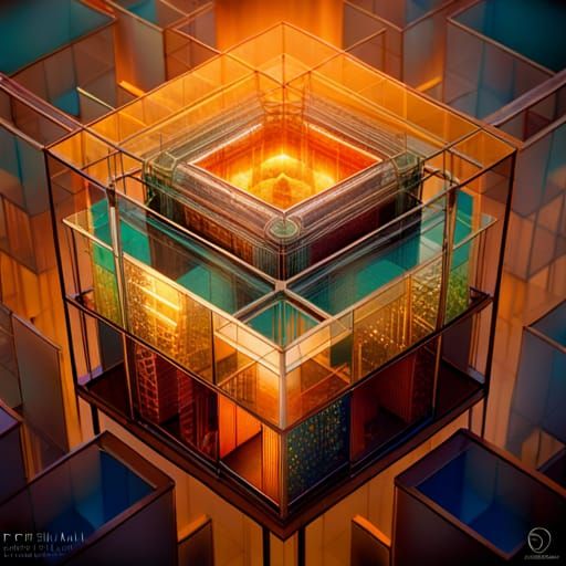 Cubicle - AI Generated Artwork - NightCafe Creator