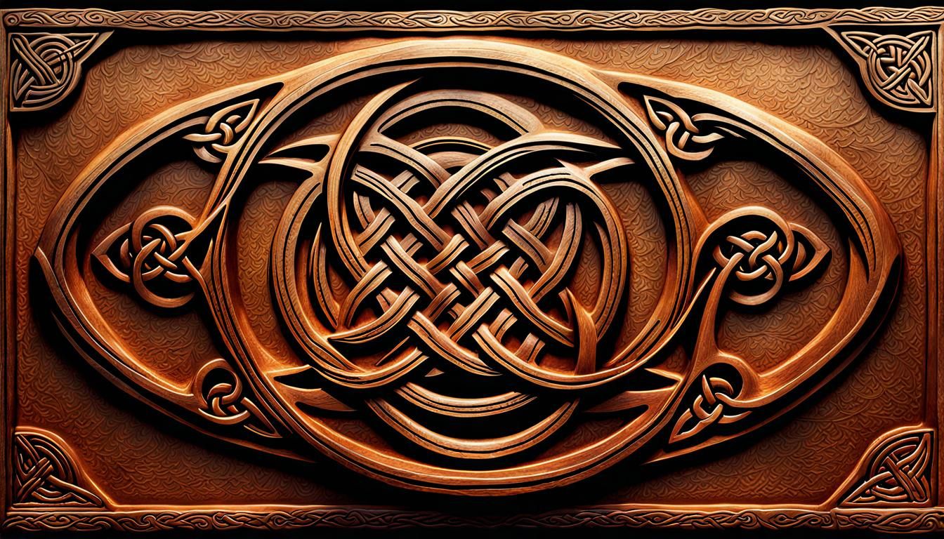 Celtic Wall Hanging - AI Generated Artwork - NightCafe Creator