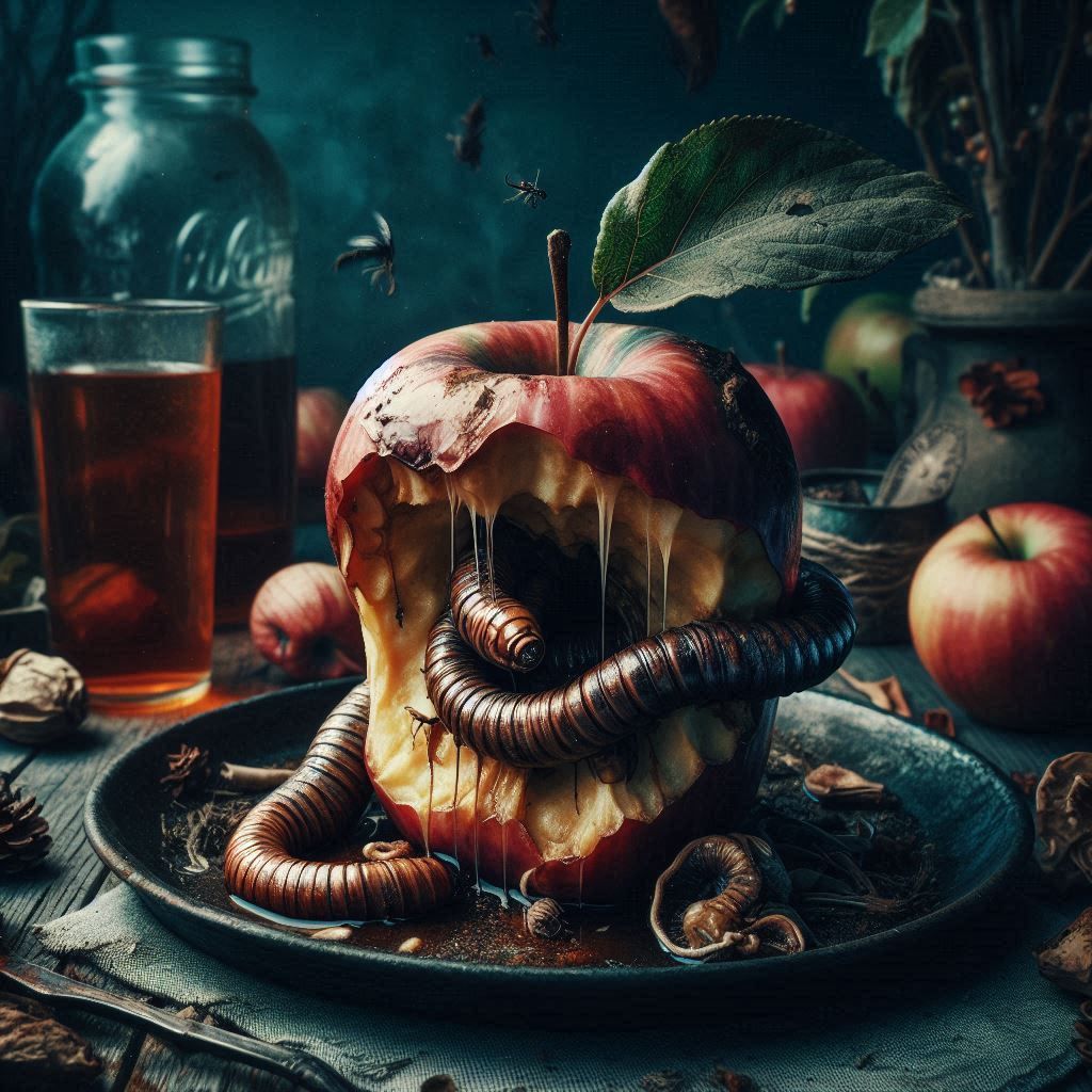 Bad Apples : Rotten to the Core - series - AI Generated Artwork ...