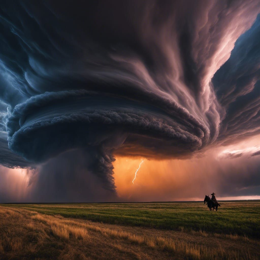 Tornado - AI Generated Artwork - NightCafe Creator