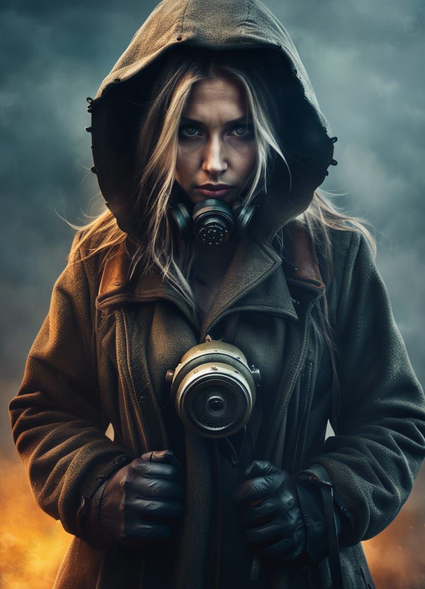 post apocalyptic survivor - AI Generated Artwork - NightCafe Creator