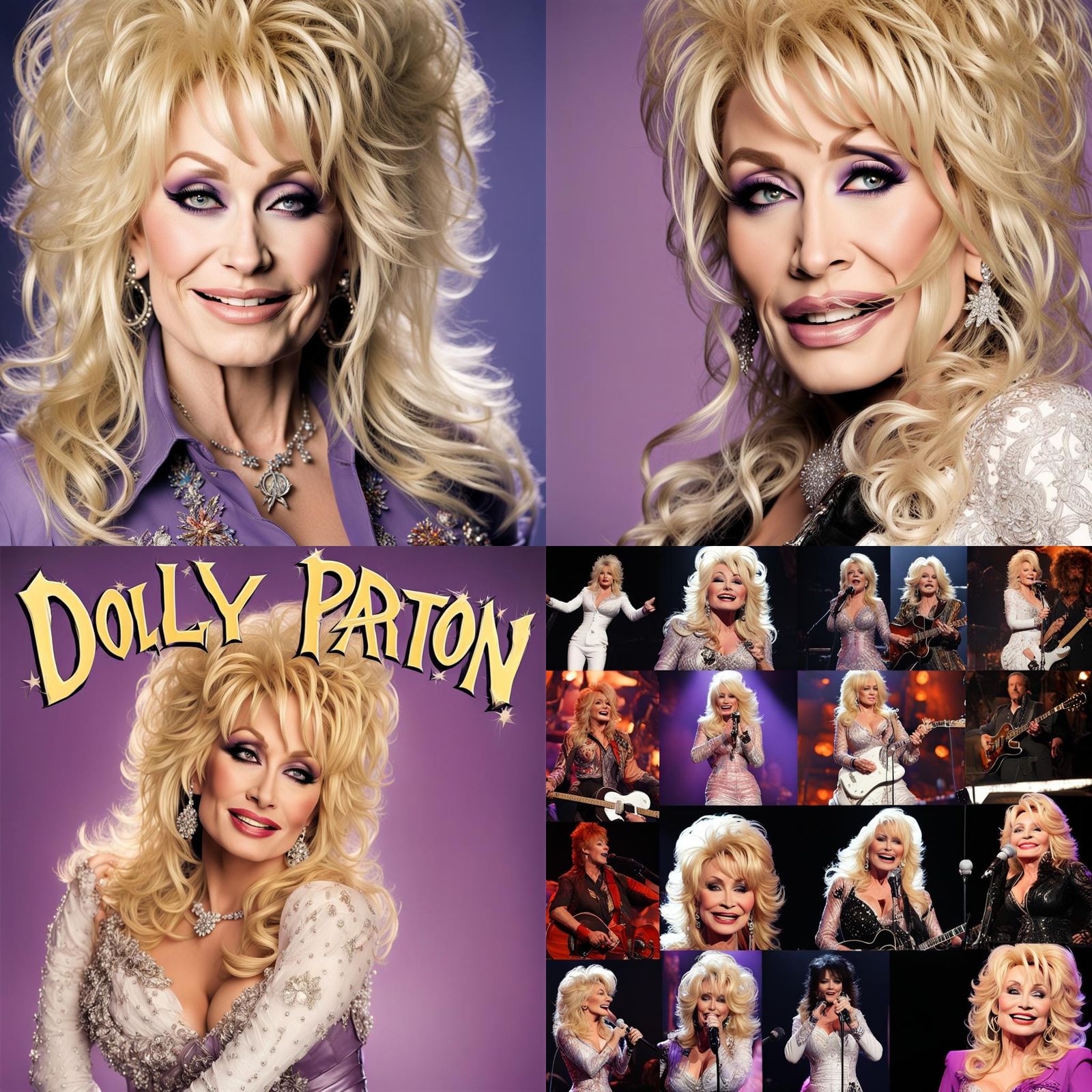 Friday Deep Dive Playlist Featuring Dolly Parton - AI Generated Artwork ...