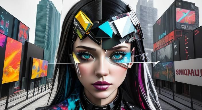 Fractured Reality - AI Generated Artwork - NightCafe Creator